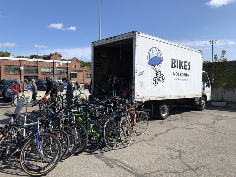 Bike Recycling - Bikes Not Bombs
