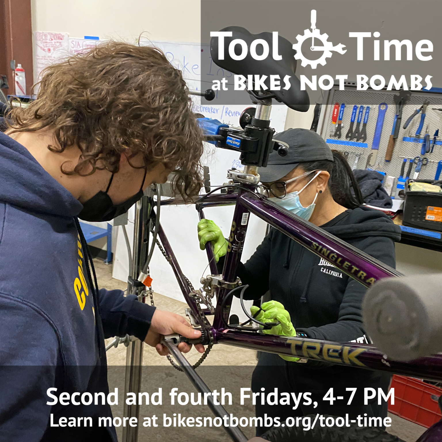 Tool Time at Roxbury Hub [10/27/2023] - Bikes Not Bombs